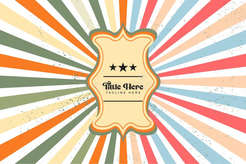 Sun Blast Classic Vintage Sunburst Rays Background Premium Quality ...