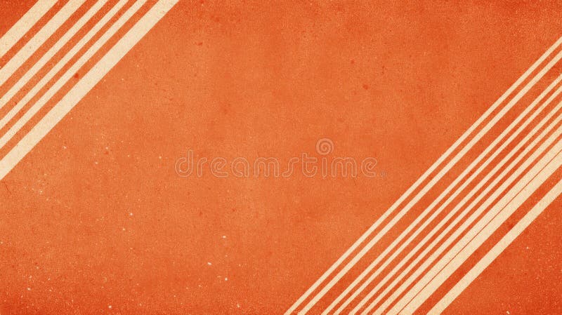 Retro Background, Muted Orange with Vintage Line and Subtle Grunge ...