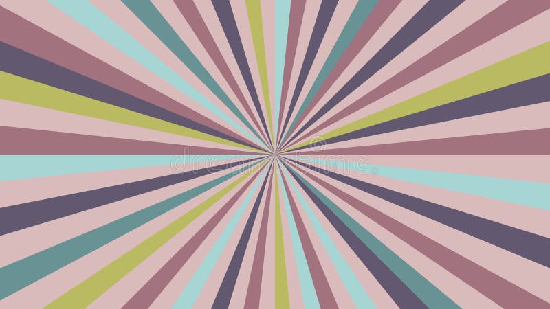 Retro Background with Radial Rays Stock Vector - Illustration of layout ...