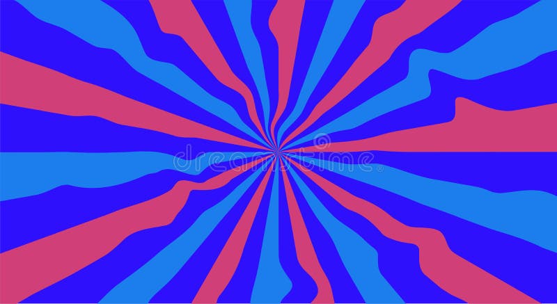 Sunburst or Sun Burst Retro Background. Ray Stripes. Stock Vector ...
