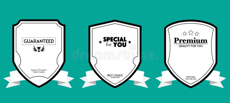 Retro Badges Template stock vector. Illustration of label - 228367007