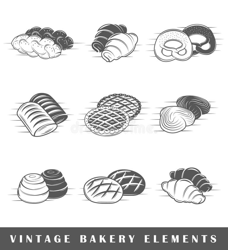 Bakery Elements Stock Illustrations – 16,505 Bakery Elements Stock ...