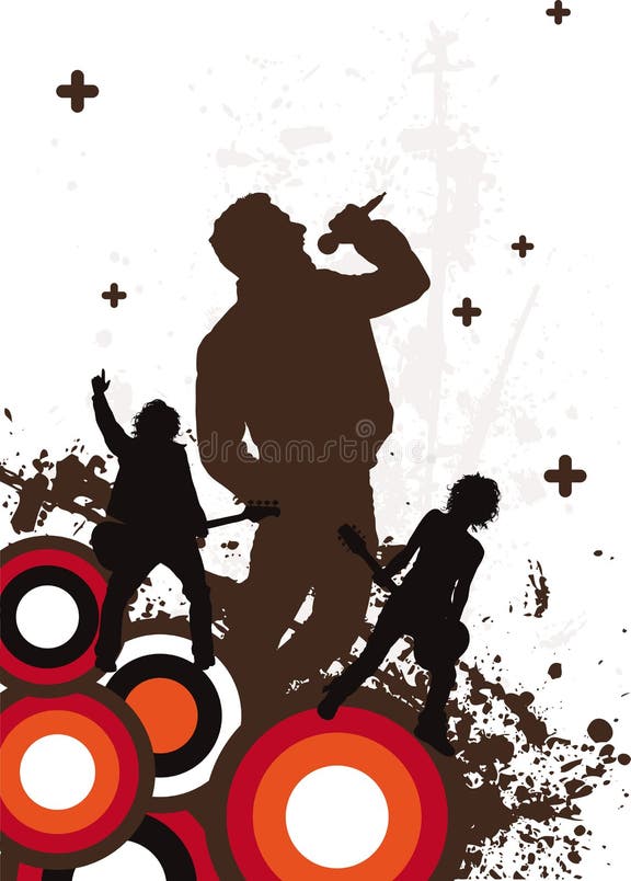 Retro Band stock vector. Illustration of party, retro - 5778646