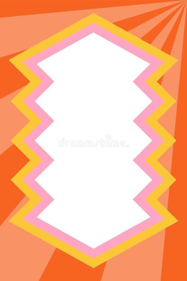 Retro Banner Copy Space Frame Stock Vector - Illustration of print ...