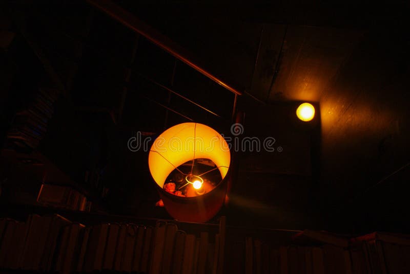 Retro bar ceiling light stock photo. Image of glass - 301358756