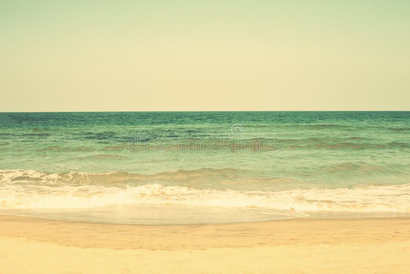 Retro Beach stock photo. Image of waves, soft, hipster - 54913998