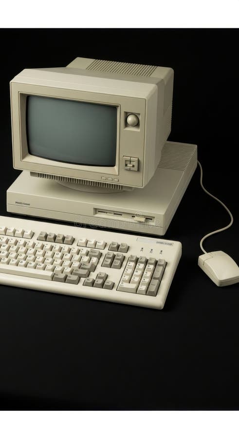 Beige Computer Setup Stock Illustrations – 1,078 Beige Computer Setup ...