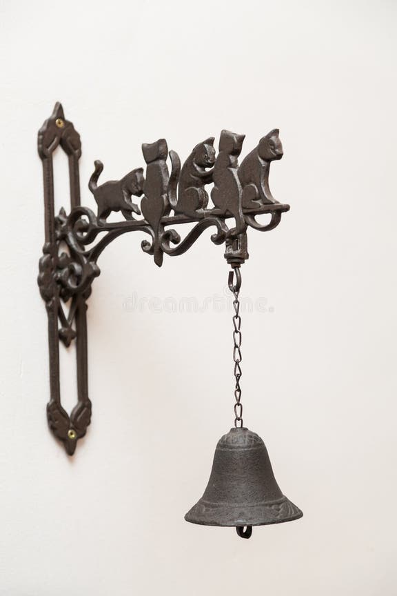 Retro bell stock photo. Image of isolated, 1940, home - 30095624