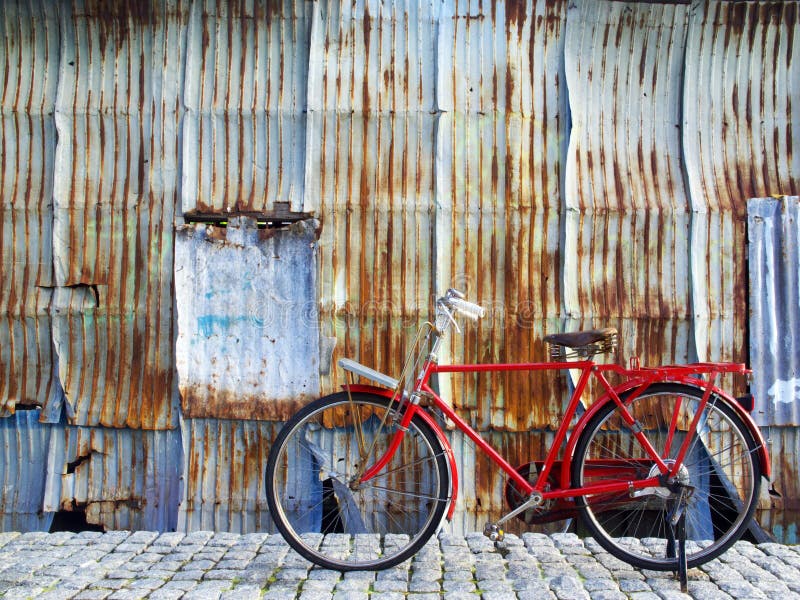 Retro bicycle stock image. Image of cycling, bicycles - 97768413