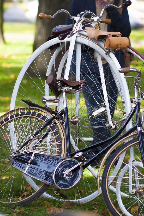 Retro bicycles stock photo. Image of bike, grass, bicycles - 99774474