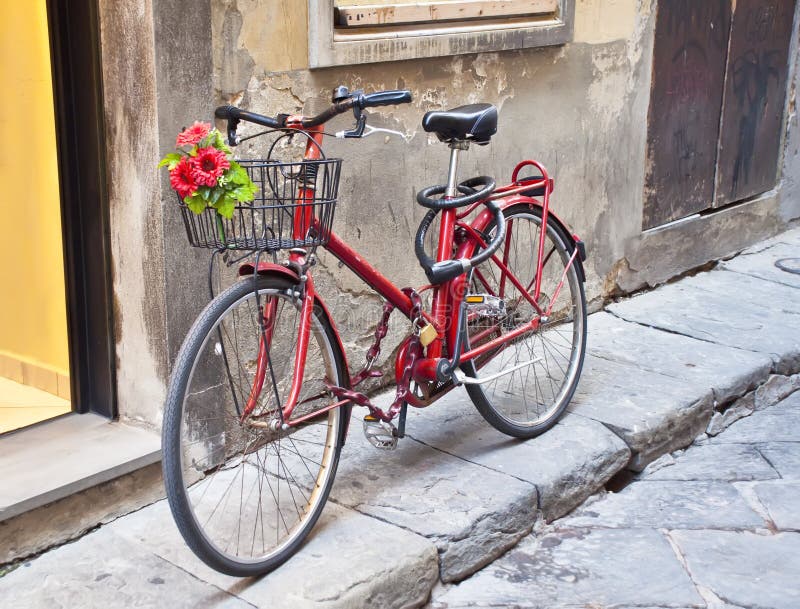 Retro bike stock image. Image of tyre, street, transport - 22471955