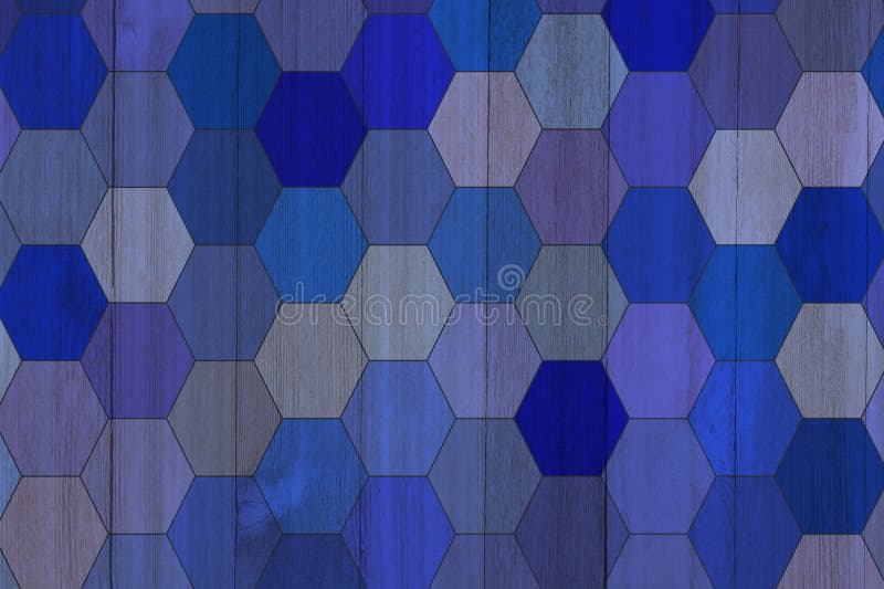 Retro Blue Hex Abstract Background Stock Photo - Image of abstract ...