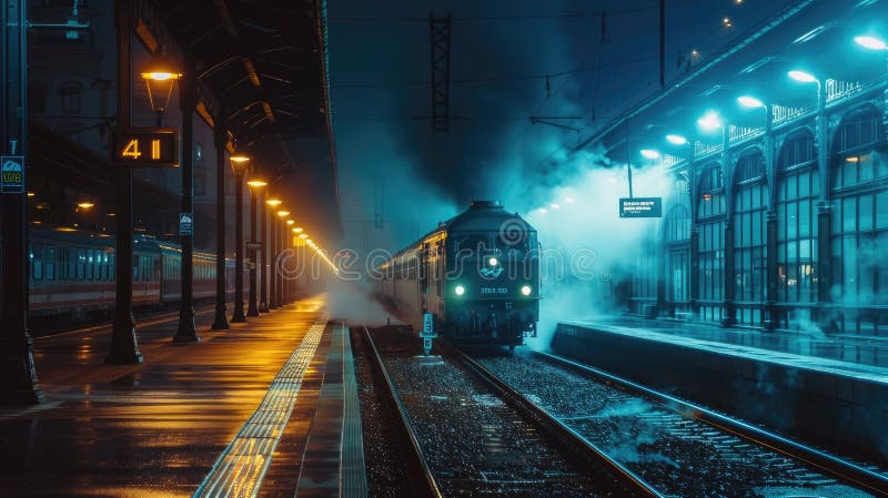 Platform Old Railway Station Stock Illustrations – 2,401 Platform Old ...