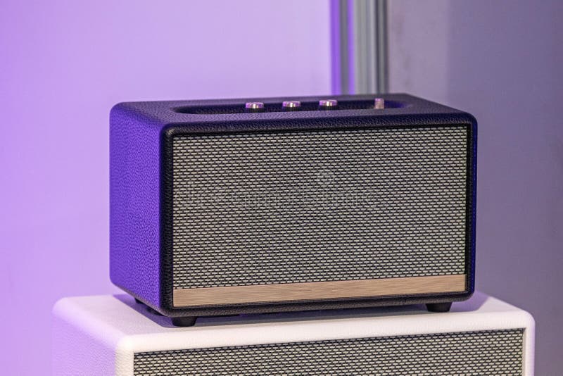 Retro Bluetooth Wireless Speaker Stock Photo - Image of europe ...