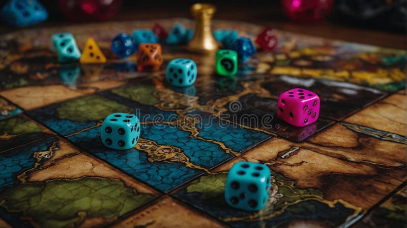 Retro Board Games - Dungeons and Dragons - AI Generated Digital Art ...