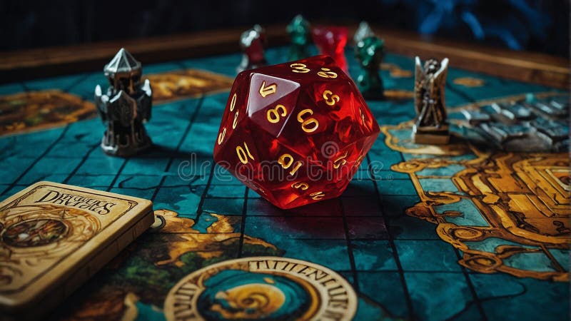 Retro Board Games - Dungeons and Dragons - AI Generated Digital Art ...
