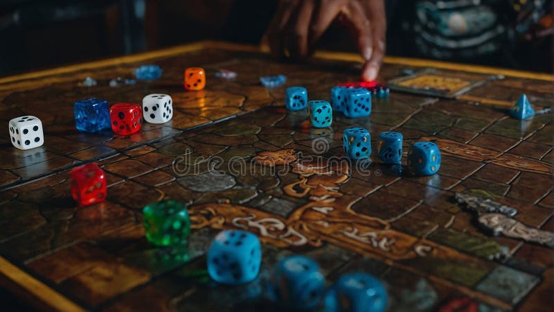 Retro Board Games - Dungeons and Dragons - AI Generated Digital Art ...