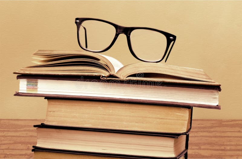 Old Retro Books with Color Covers on a White Shelf Front View. Mass ...