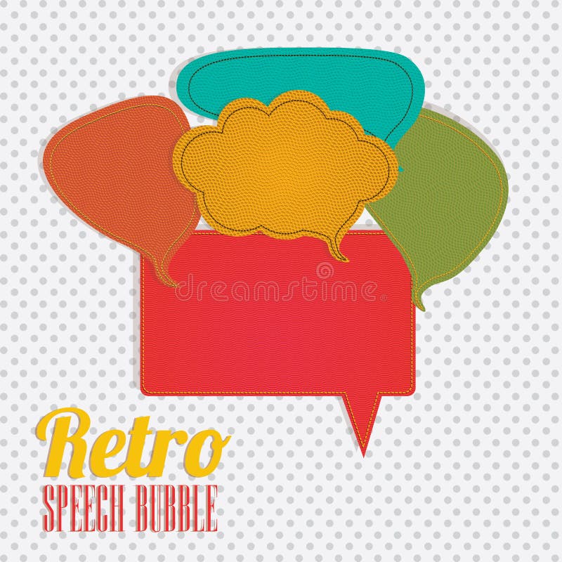 Retro bubbles stock vector. Illustration of bubble, toned - 4367865