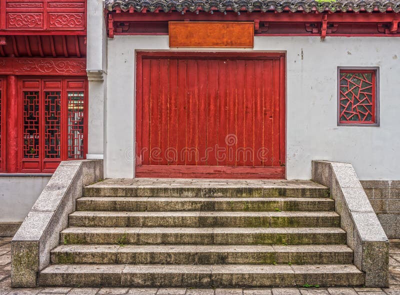 Retro building in China stock image. Image of natural - 44880889