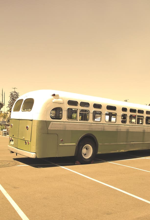Retro bus. stock photo. Image of transportation, nostalgia - 10423446