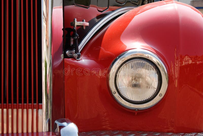 Retro Bus Headlight stock image. Image of 1950s, vintage - 2906371