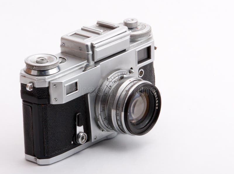 A Retro Camera stock photo. Image of lens, knob, reflex - 17532098