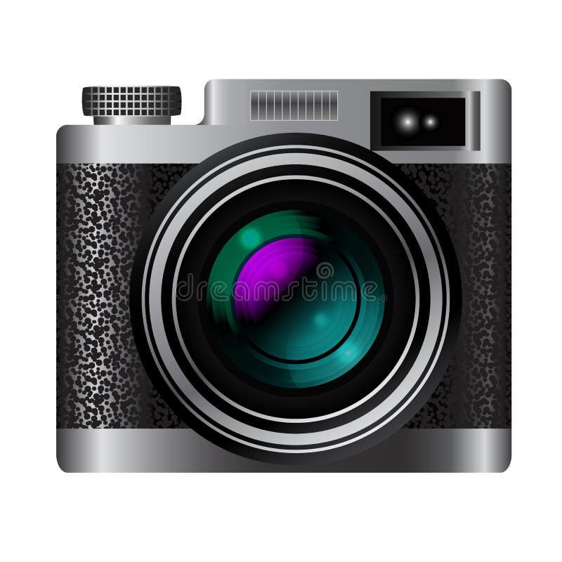 Retro camera icon stock vector. Illustration of macro - 33279464