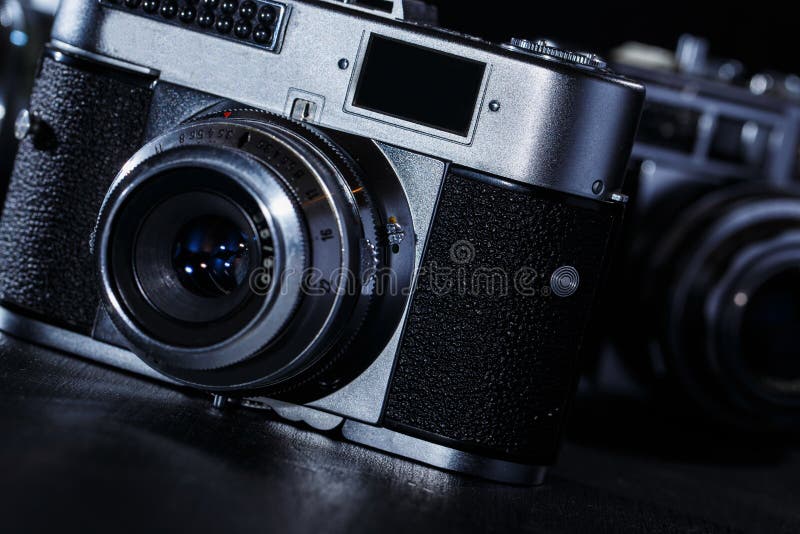 Retro camera stock image. Image of camera, object, shutter - 47767615