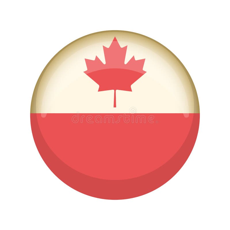 Retro Canada Campaign Button Stock Vector - Illustration of banner ...