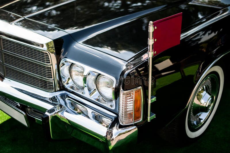 Retro car front view stock photo. Image of shiny, classic - 59080796