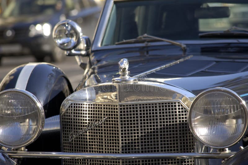 Front of a Blue Excalibur Car Editorial Stock Photo - Image of ...