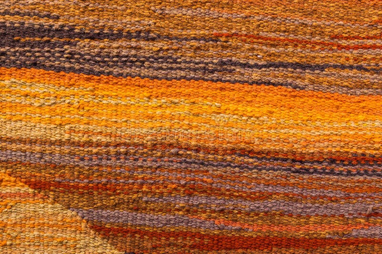 Retro Carpet Texture with Hand-made Decorative Geometric Pattern Stock ...