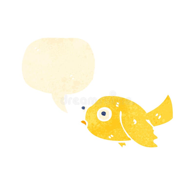 Retro cartoon bird stock vector. Illustration of cute - 37572852