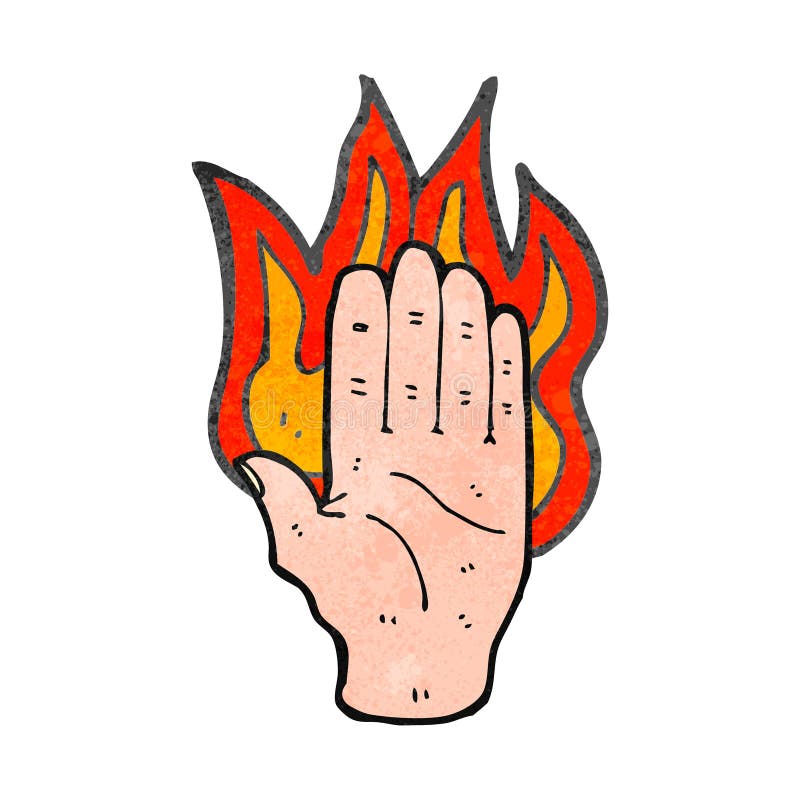 Typing fingers one fire cartoon - lessonsseka