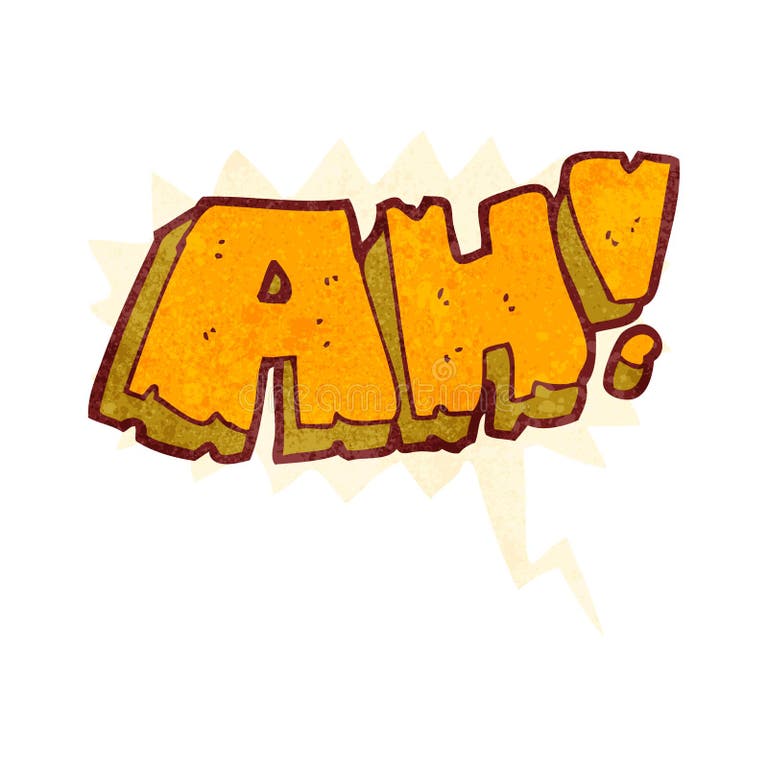 Retro Cartoon Comic Book Shout Stock Illustration - Illustration of ...