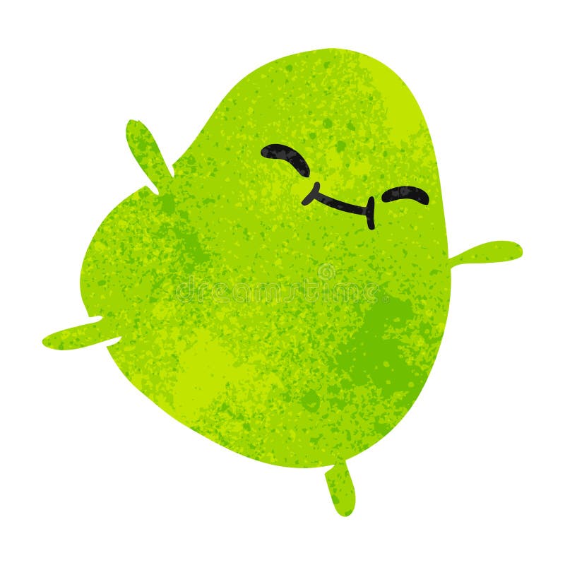 Jumping Bean stock vector. Illustration of leaping, clip - 2032281