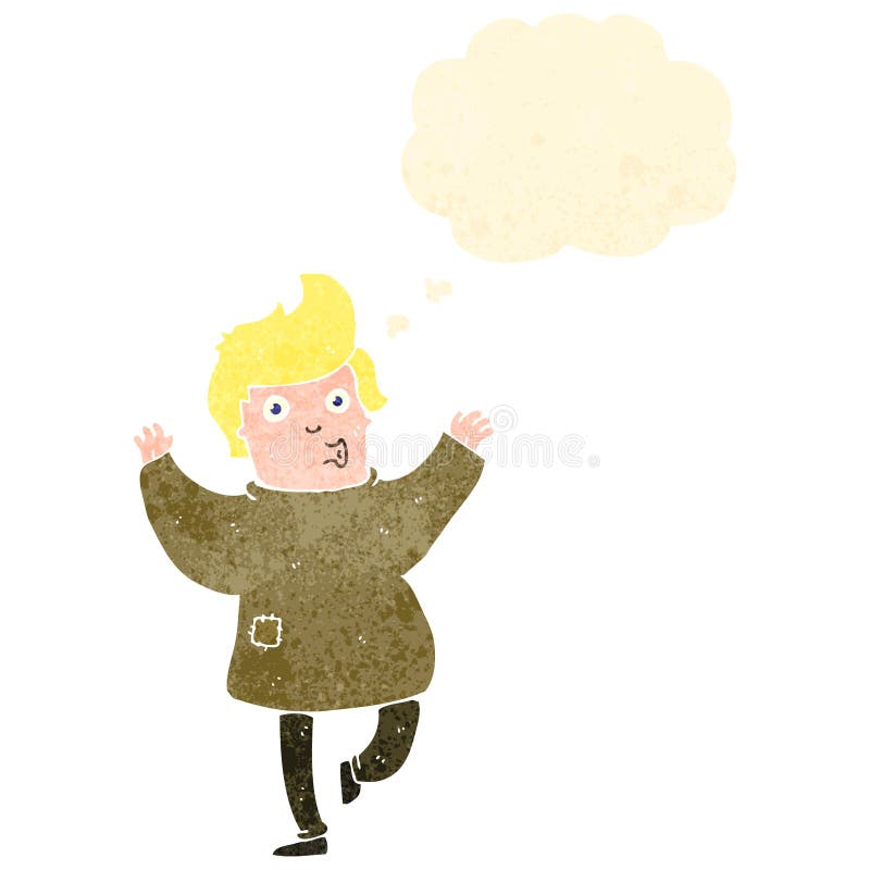 Retro cartoon dancing man stock vector. Illustration of drawn - 37592334