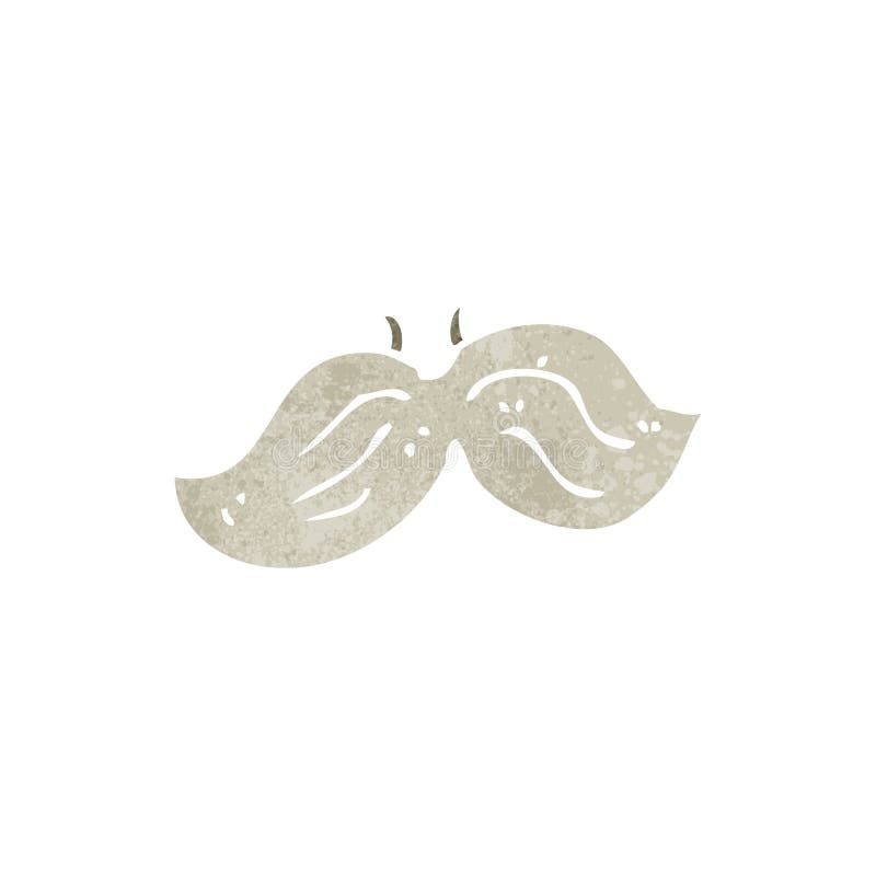 Retro Cartoon Fake Mustache Stock Illustrations – 1,140 Retro Cartoon ...