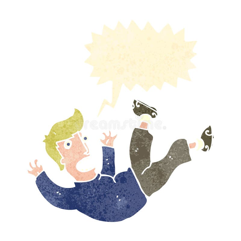 Retro Cartoon Falling Man Stock Illustrations – 288 Retro Cartoon ...
