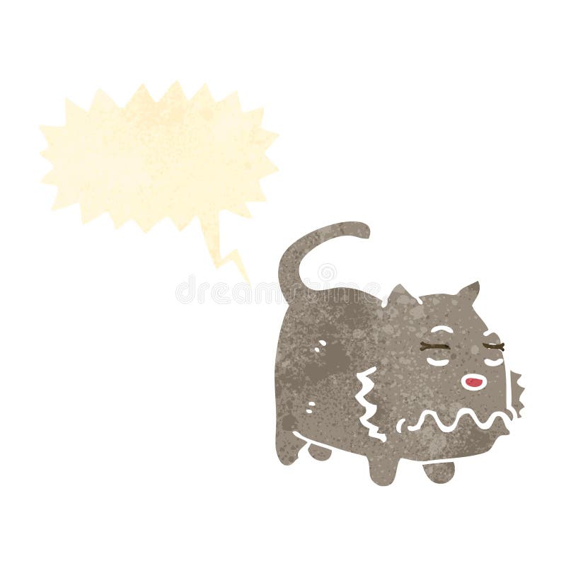 Retro Cartoon Farting Cat Stock Illustrations – 2 Retro Cartoon Farting ...