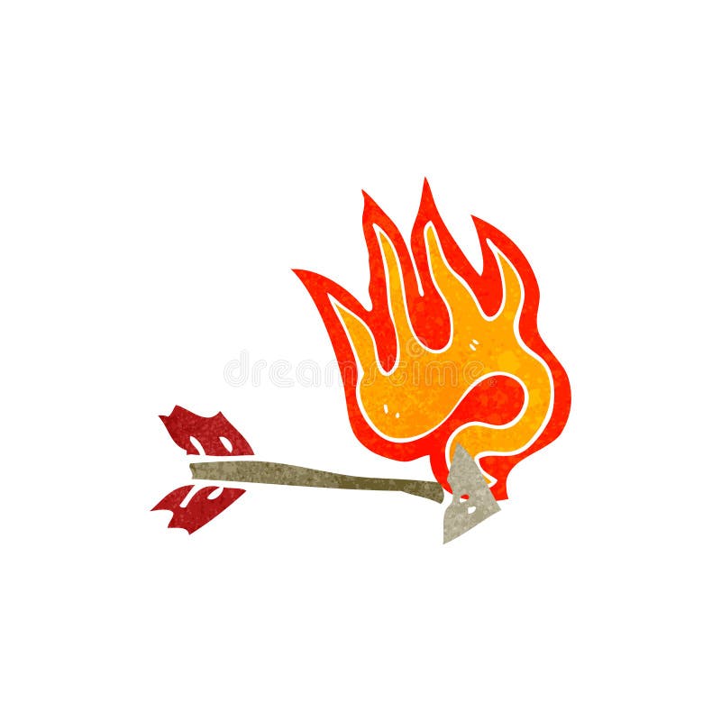 Flaming Arrow Stock Illustrations – 407 Flaming Arrow Stock ...