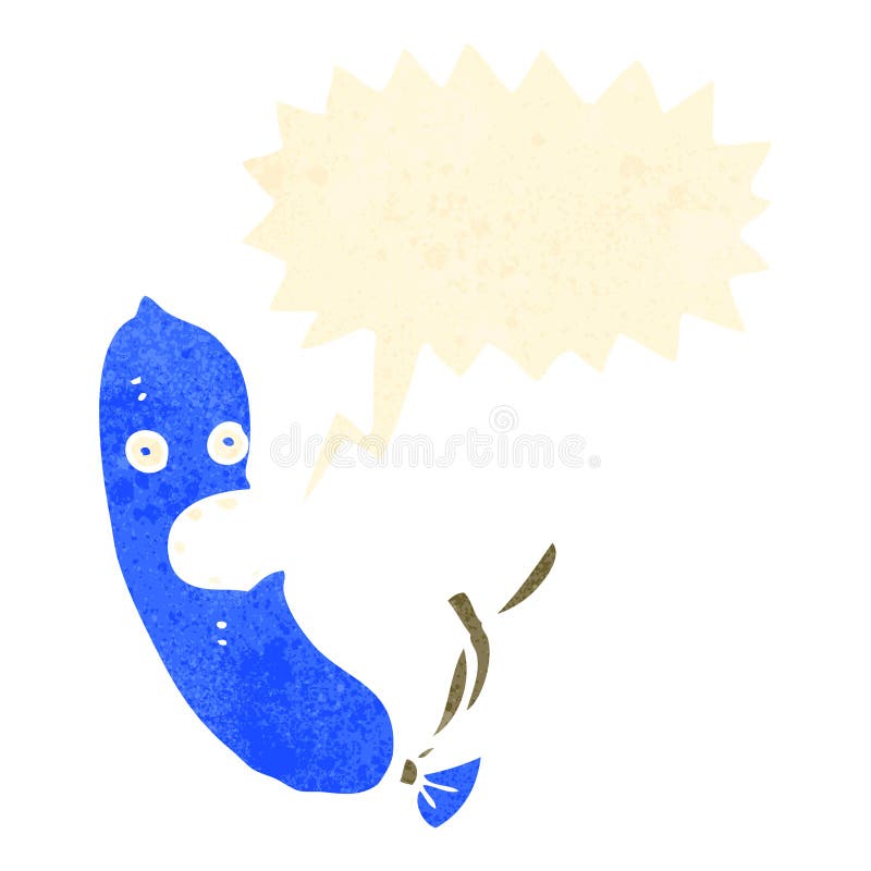 Retro Cartoon,floating Balloon Character Stock Vector - Illustration of ...