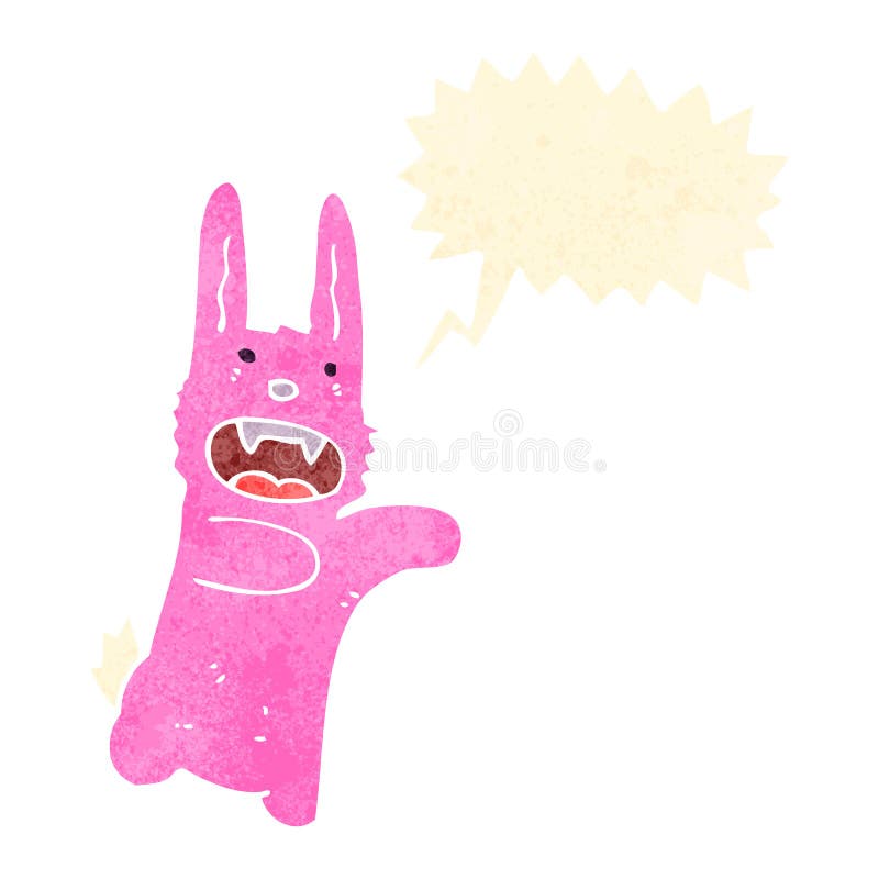 Bunny Attack stock illustration. Illustration of rabbits - 17114131