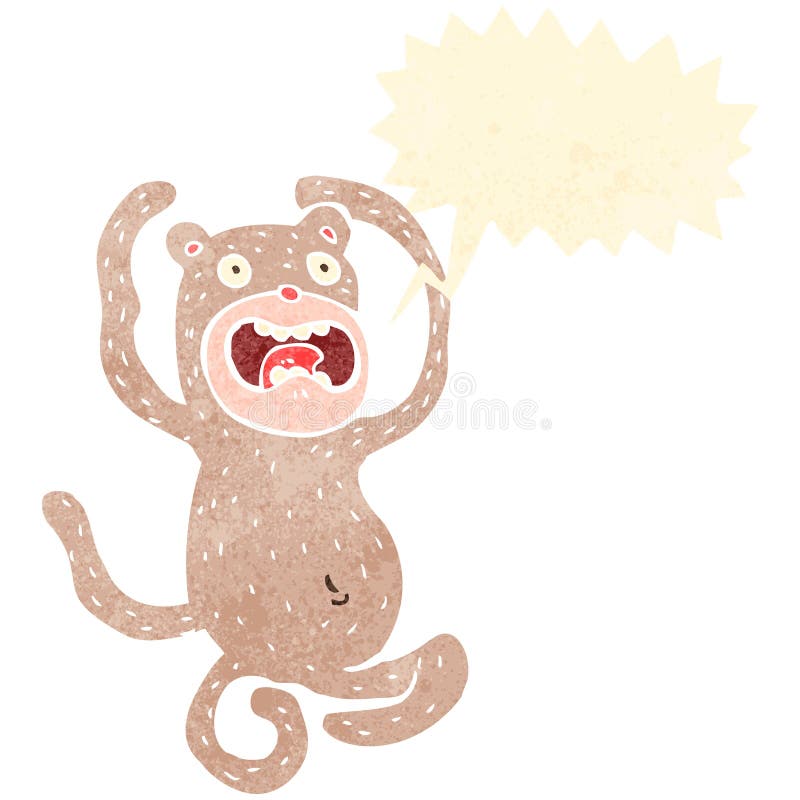 Cartoon Scared Monkey Stock Illustrations – 85 Cartoon Scared Monkey ...