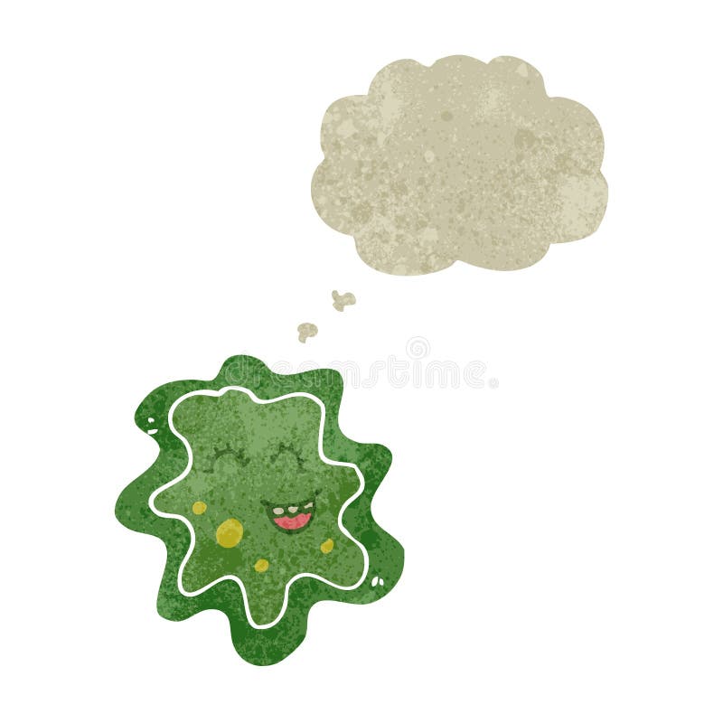 Retro cartoon germ stock vector. Illustration of cartoon - 37581900