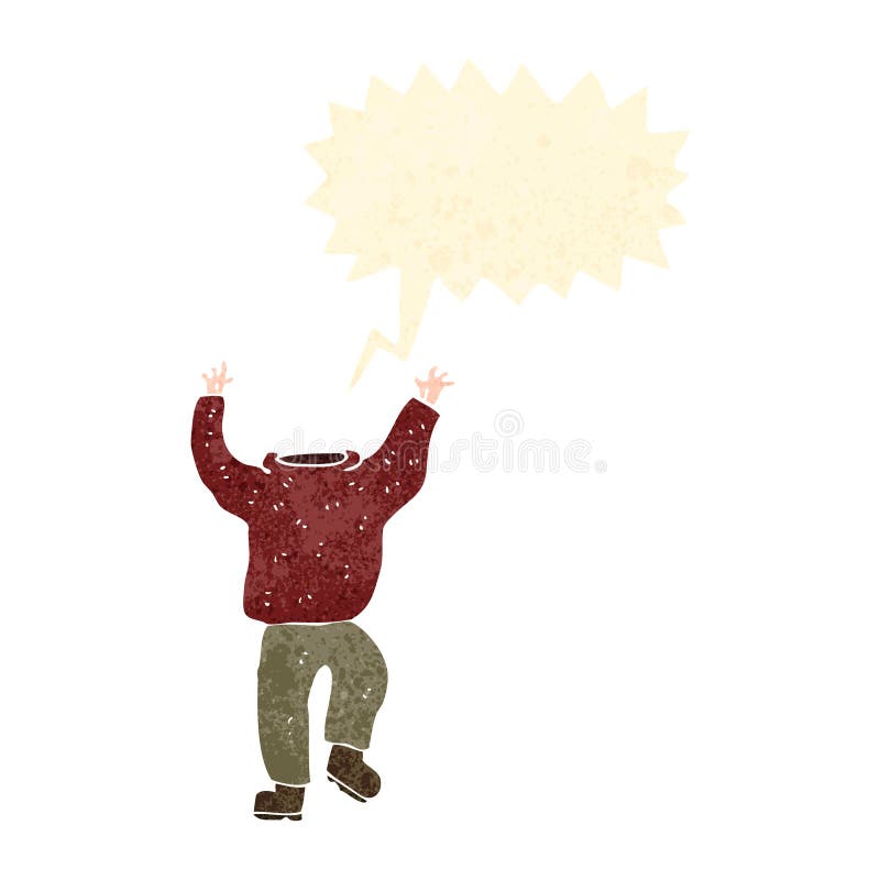 Cartoon Headless Man Stock Illustrations – 156 Cartoon Headless Man ...