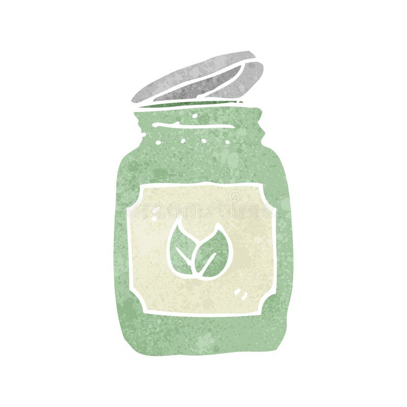 Cartoon herbal medicine stock vector. Illustration of retro - 37015025