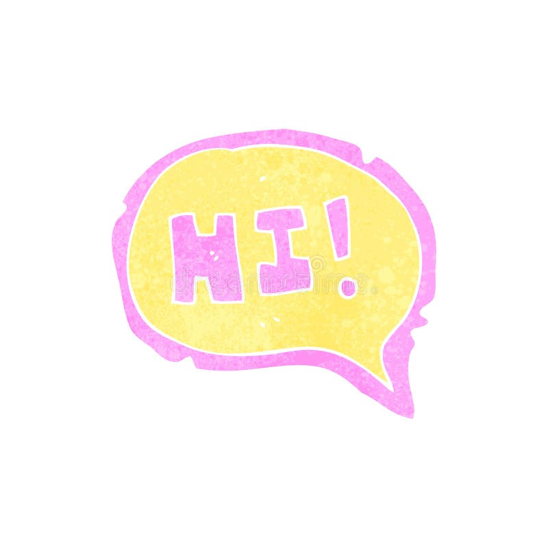 Cartoon Hi Stock Illustrations – 4,238 Cartoon Hi Stock Illustrations ...