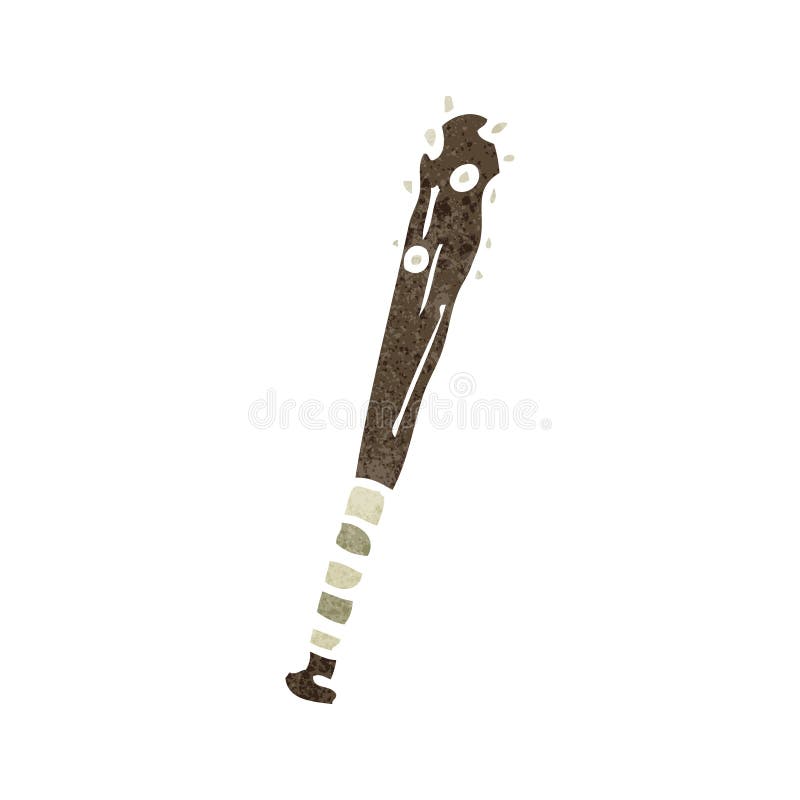 Retro Cartoon Improvised Weapon Stock Vector - Illustration of weapon ...
